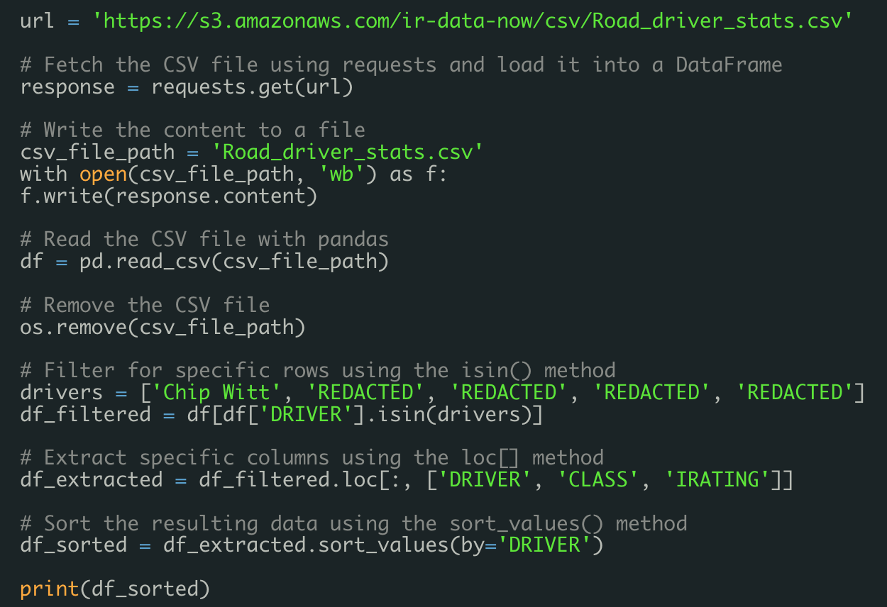 Automating iRacing Driver Stats: A Step-by-Step Guide - Spaßmacher ...