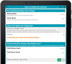 Paper vs Mobile - An ROI You Can’t Afford To Ignore