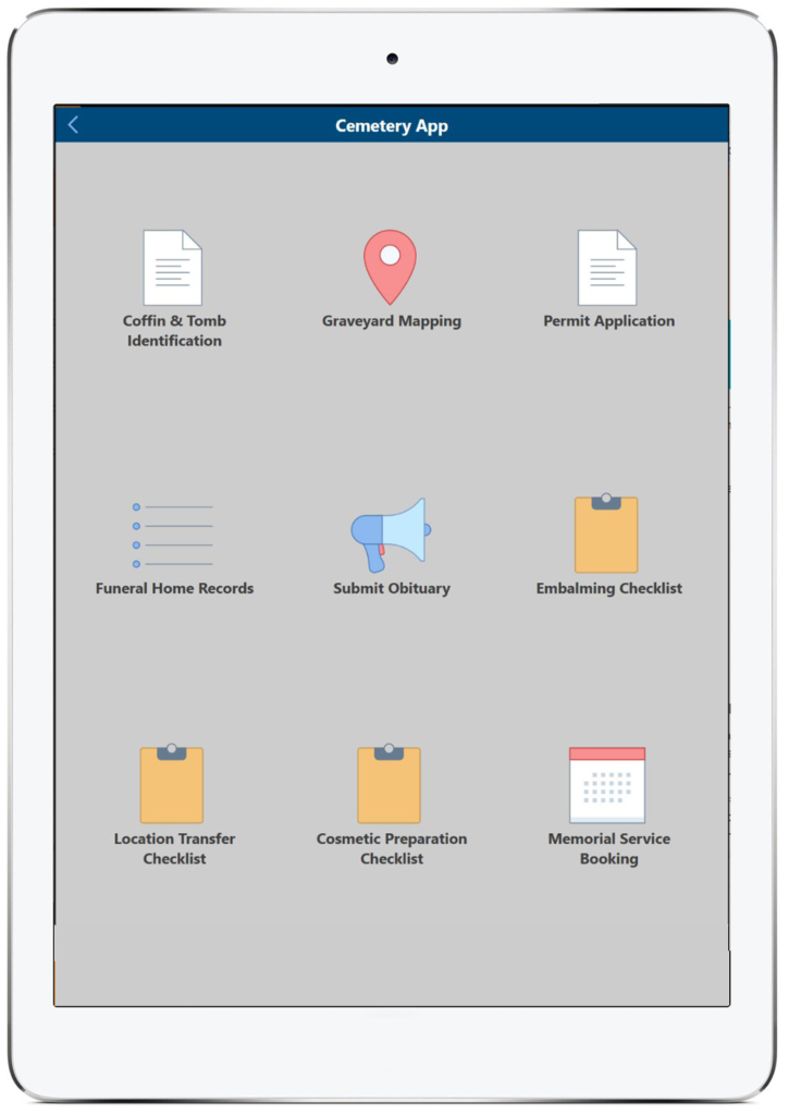 Customer Use Cases - Cemetary Disaster Management