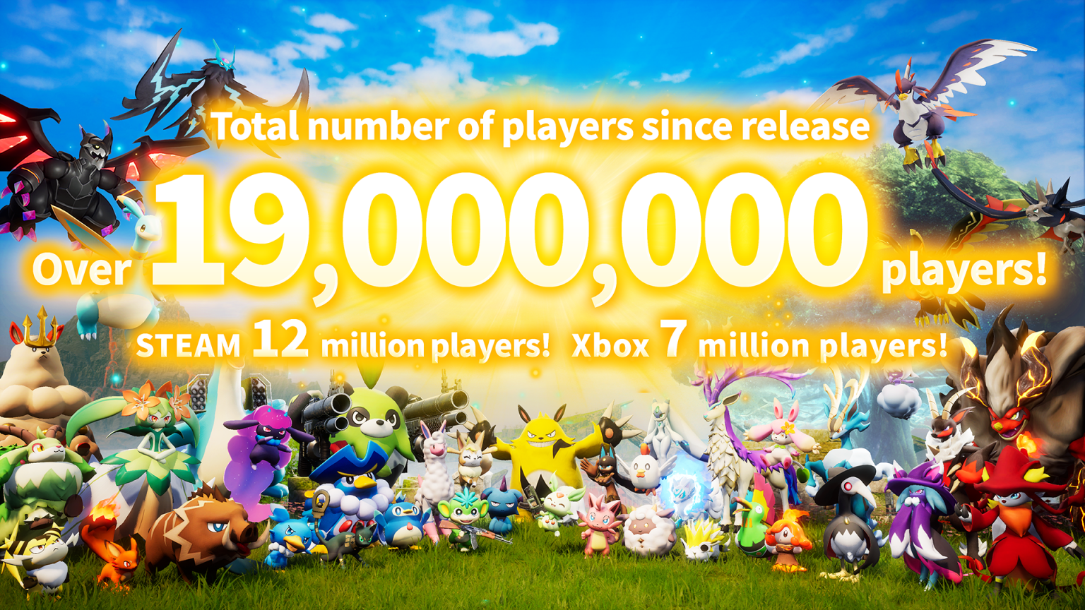 Palworld has surpassed 19 million players!Recorded the second-highest ...
