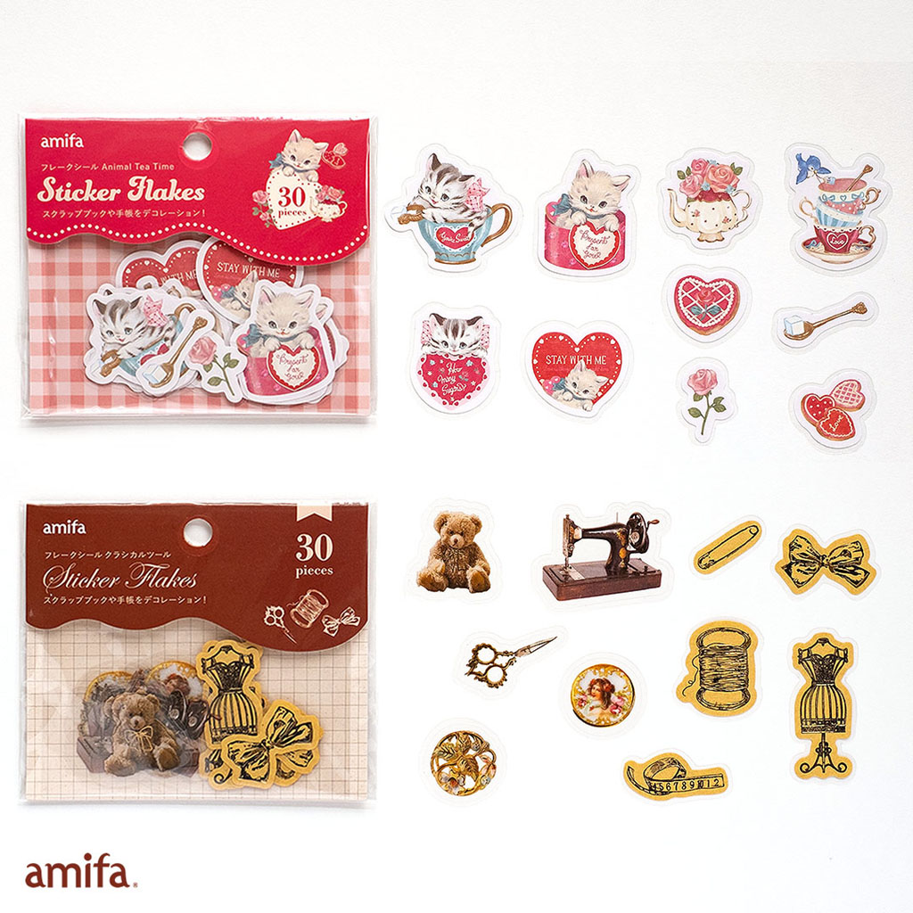 2022 夏文具 ～フレークシール～ | アミファ~amifa~