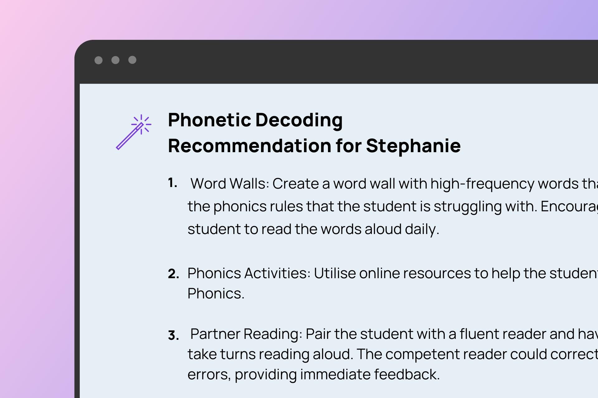 Dystutor AI Reading Assistant - Dystech