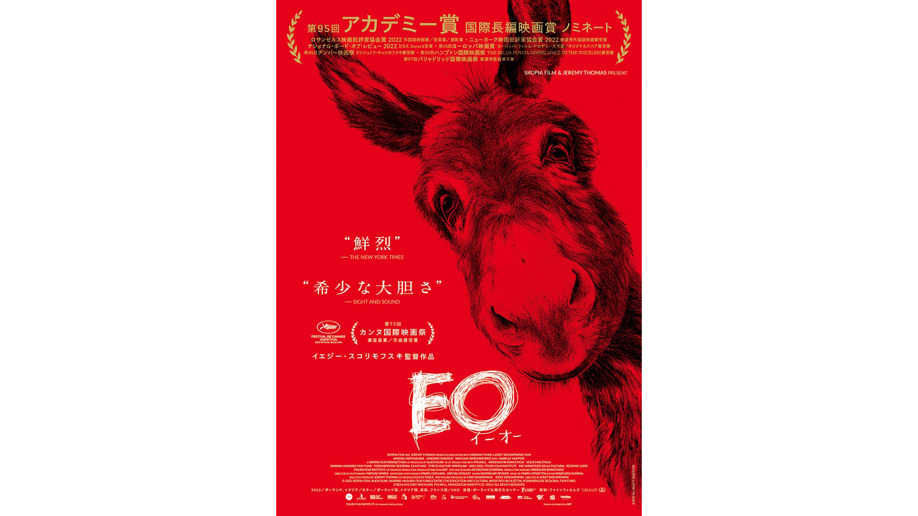 主人公はロバ、イエジー・スコリモフスキ監督の7年ぶりの新作映画 ｜ NiEW（ニュー） – 音楽・映画・アート・演劇・ファッションなどの ...