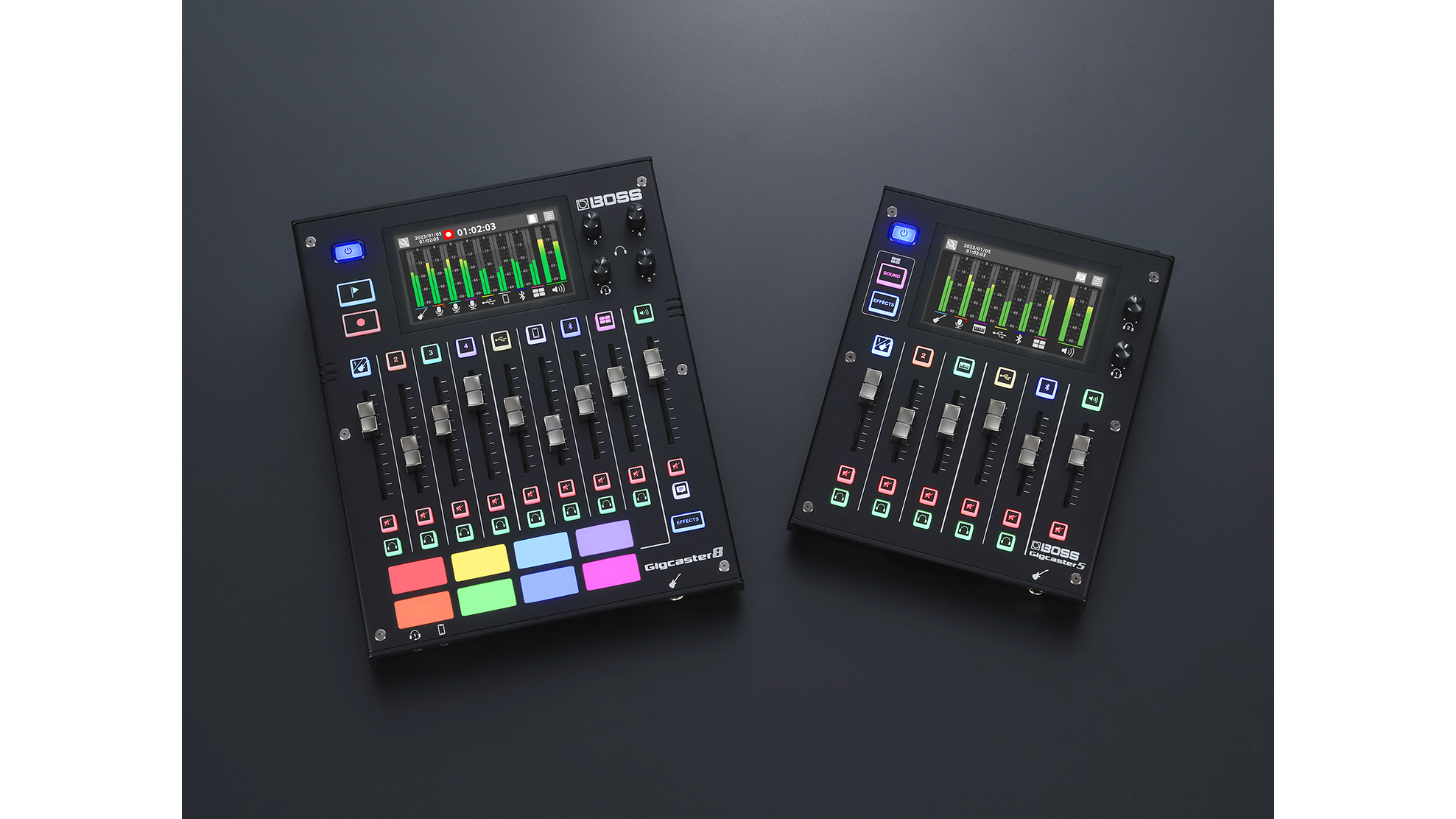 BOSS mixer equipped with functions necessary for performance video and ...